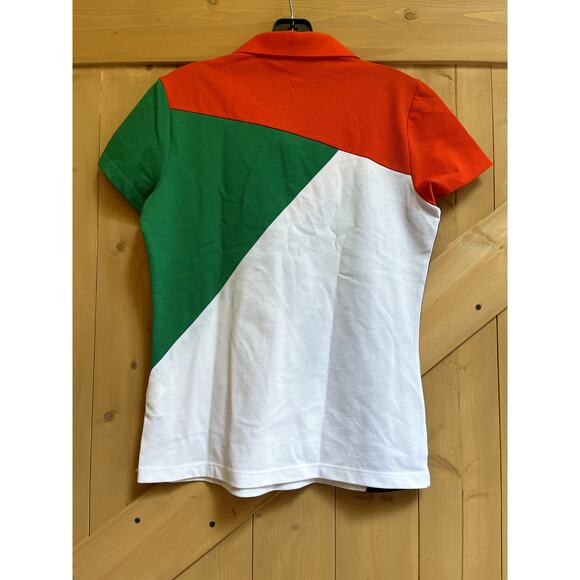 Louis Castel | Tops | Louis Castel Color Block Retro Mod Polo Collared ...